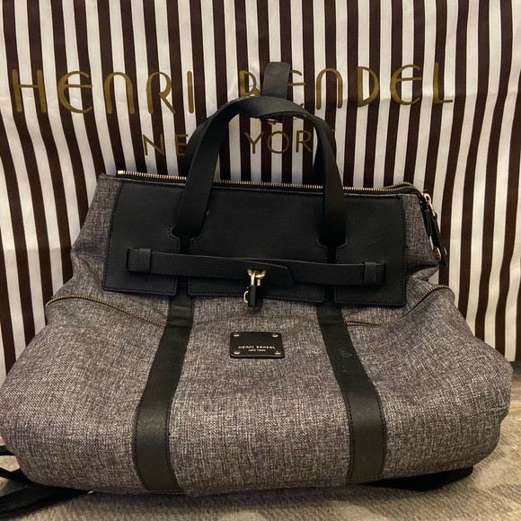 henri bendel | Bags | Henri Bendel Convertible Jetsetter Backpack Large ...